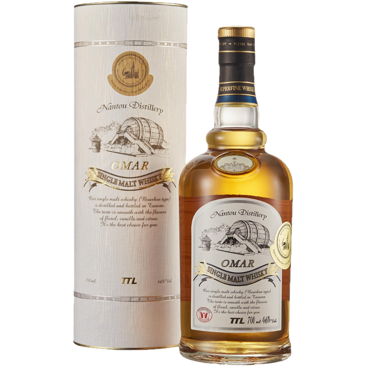 Omar Single Malt Whisky (Bourbon Type) - CNS Imports